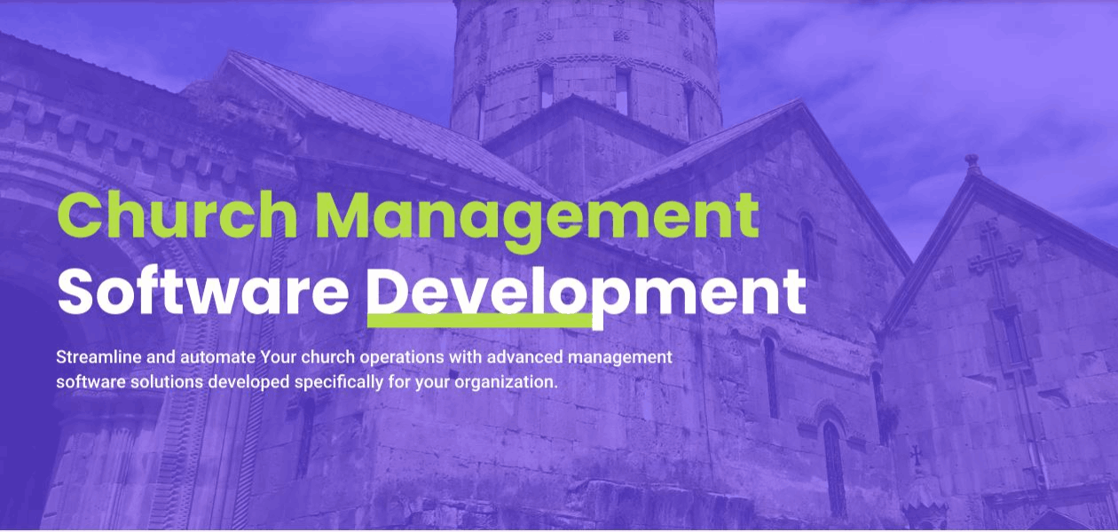 Church Management App Development | Esterox